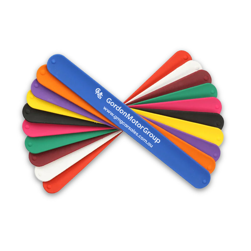 Silicone Slap Bands | Custom Promotional Silicone Wristbands